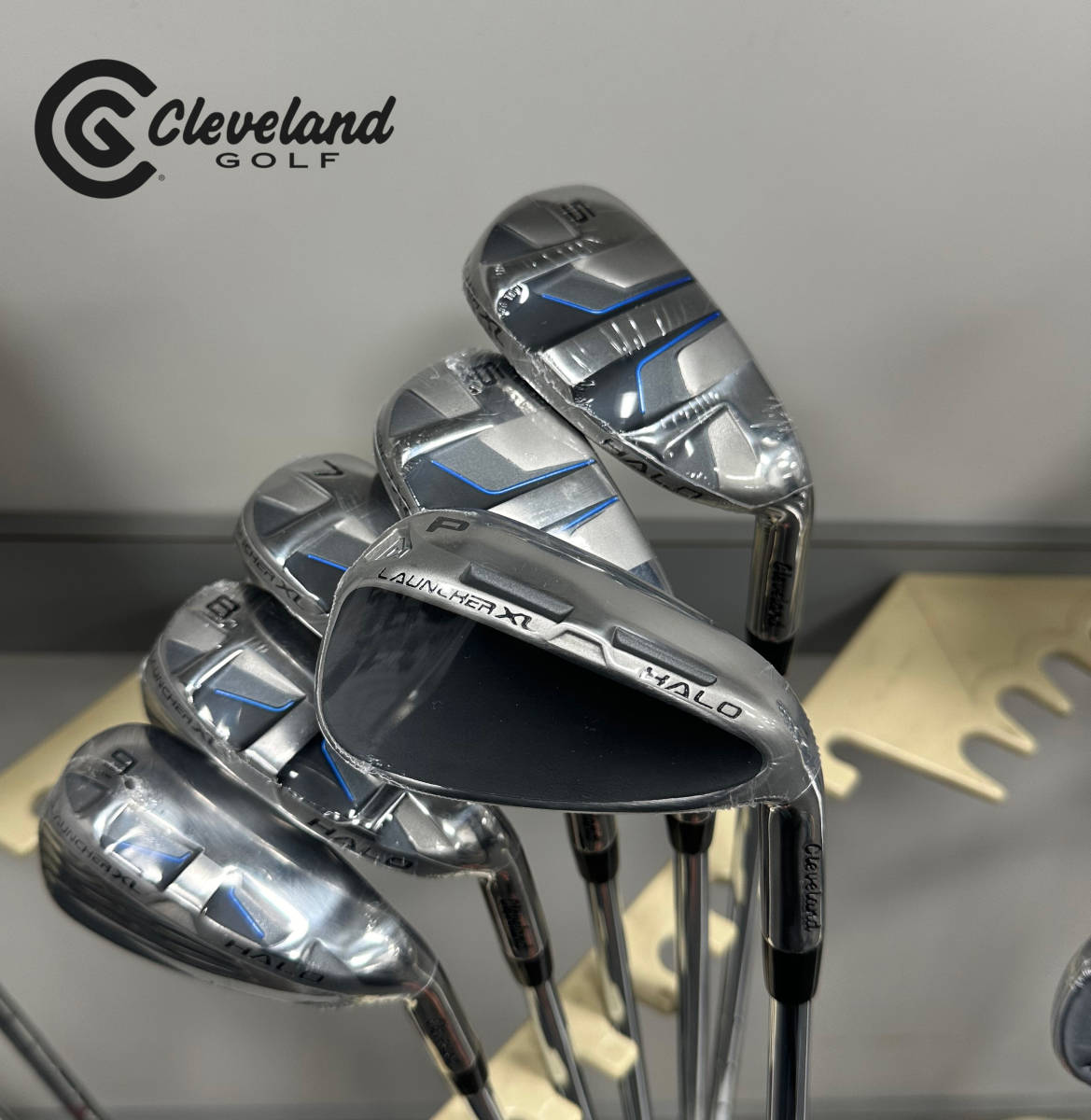 Cleveland クリーブランドLAUNCHER XL HALO IRON SET アイアン 6本セット(#5-9,P) /True Temper DG S300 cleh16v4090 ...