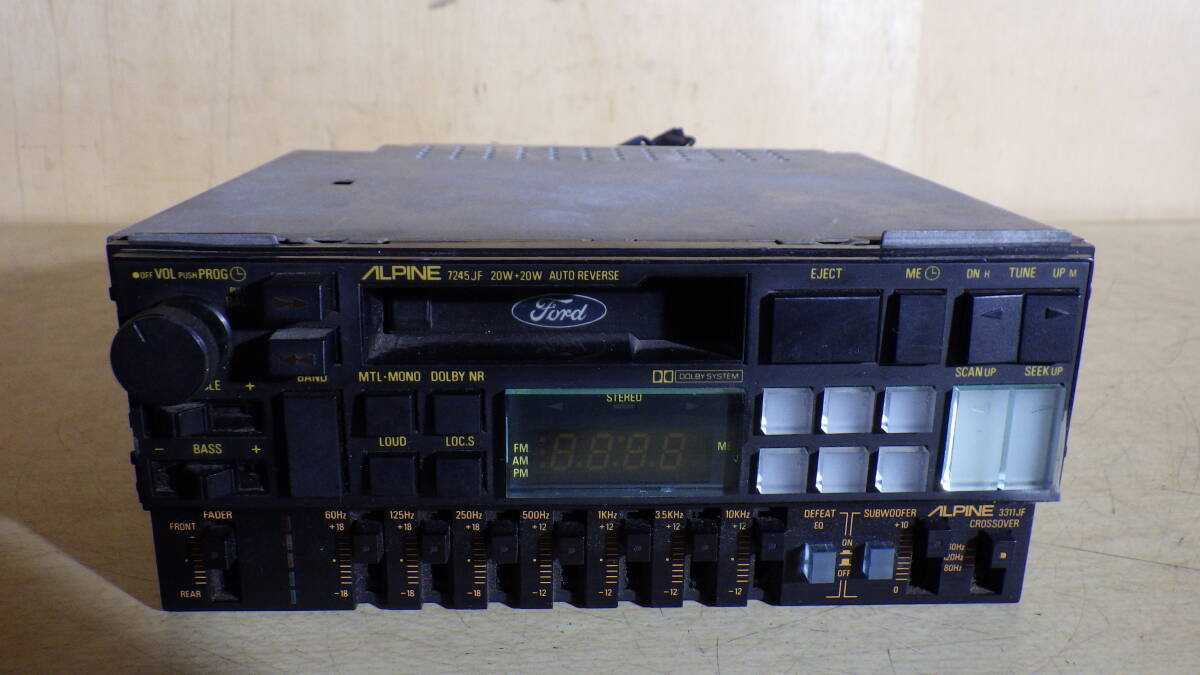 ALPINE/アルパイン カセットデッキ 7245JF イコライザー 3311JF /【Buyee】 Buyee - Japanese ...