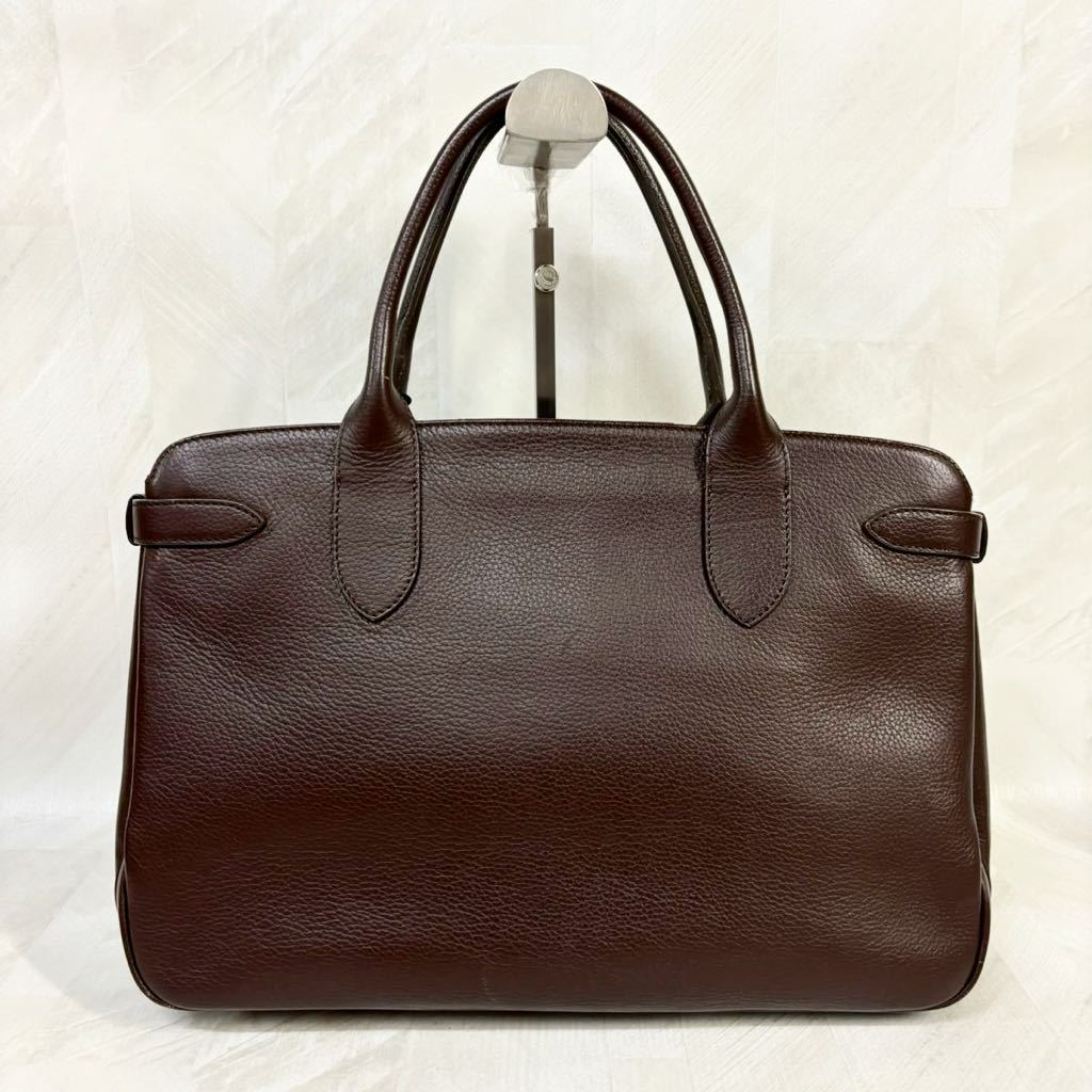 MORABITO モラビト レザーバッグ ハンドバッグ ブラウン系 ゴールド金具 鍵付 本革 レディース 鞄 /【Buyee】 Buyee ...