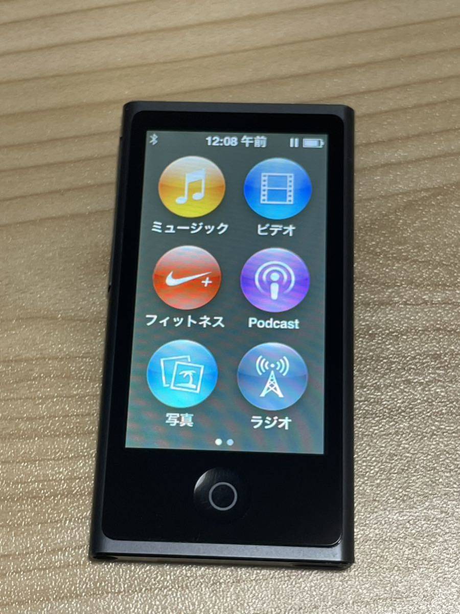 iPod nano 第7世代 16GB スペースグレイ Apple アップル A1446 アイポッドナノ 本体 MD481J /【Buyee ...
