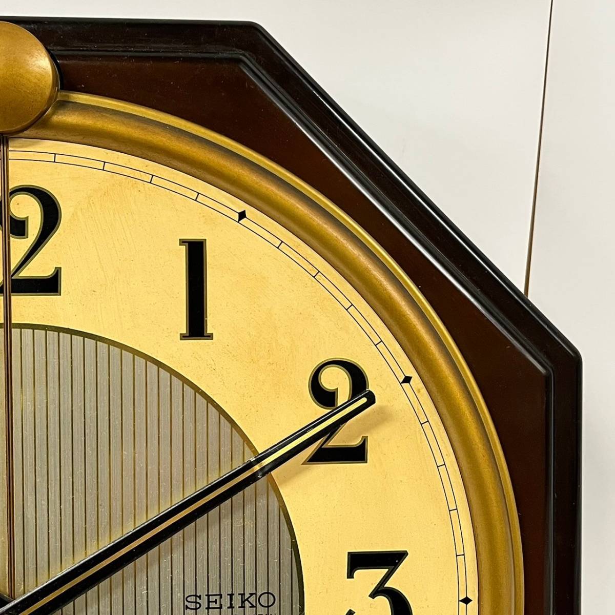 1円~【動作未確認】セイコー SEIKO パペット RE504B からくり時計 壁掛け時計 仕掛け時計 昭和レトロ 8角形 オクタゴン ...