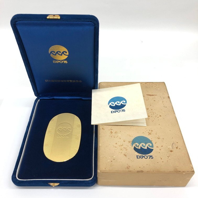 K24 純金 EXPO’75 沖縄国際海洋博覧会 昭和50年 記念小判 総重量90g 箱付き【CCAO6018】 /【Buyee】 Buyee - Japanese Proxy Service ...