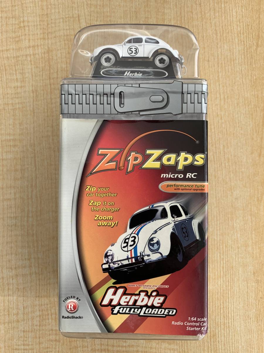 【未開封】Zip Zaps Wireless Micro RC Car 2005 Herbie #53 Volkswagen VW ...