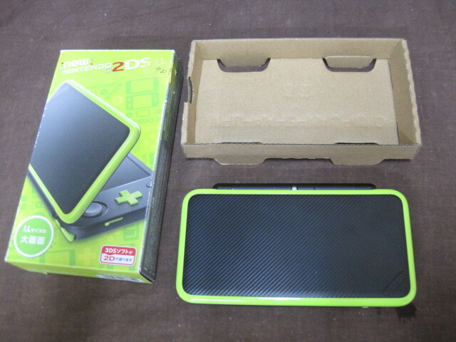 【P248】【プラス】Newニンテンドー2DSLL 本体 セット ブラック/ライム 任天堂 JAN-001 2DS LL 箱付き /【Buyee】 Buyee - Japanese Proxy ...
