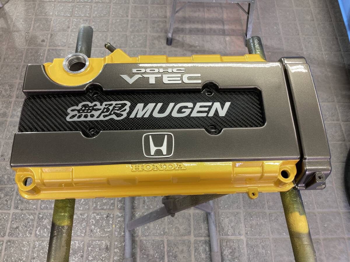 シビック インテグラ CR-X ヘッドカバー タペットカバー オリジナルカラー B16A B16B B18C EF9 EG6 EK4 EK9 EF8 EG2 DA6 DA8 DC2 DB8 ...
