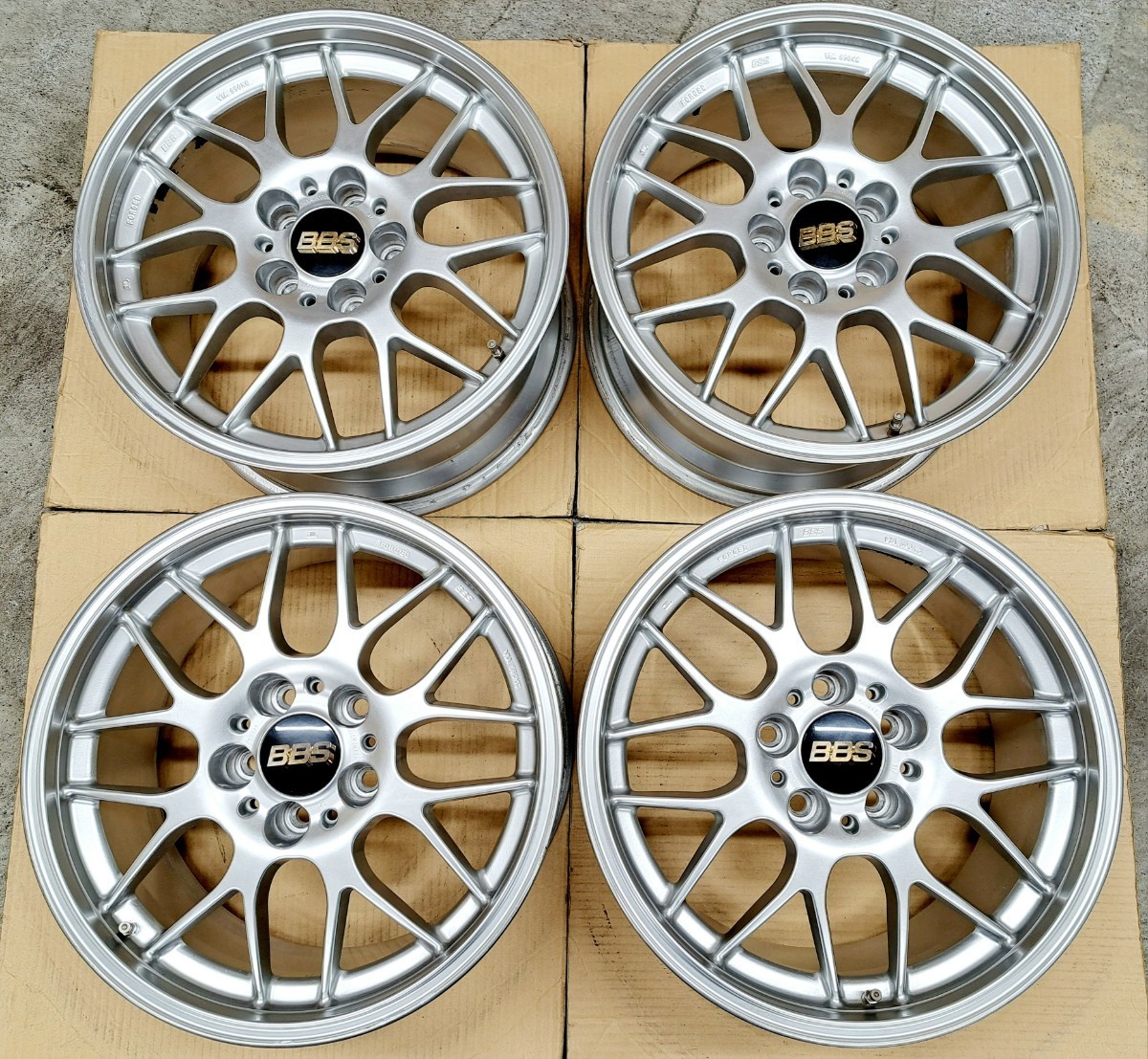 BBS RG-R ホイール 17インチ 8.5J 114.3 鍛造 スバル マツダ RX-7 トヨタ アルファード 日産 ホンダ スバル スカイライン GT-R 定価41万円 /【Buyee ...