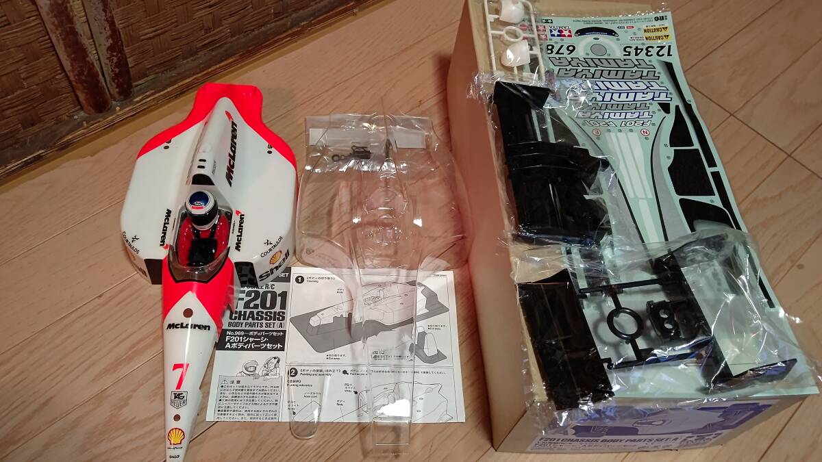 希少 TAMIYA タミヤ 1/10 F201シャーシ Aボディパーツセット F201用ボディ マクラーレン ボディ 2セット（検索 F1 ラジコン RC ） /【Buyee】 Buyee ...