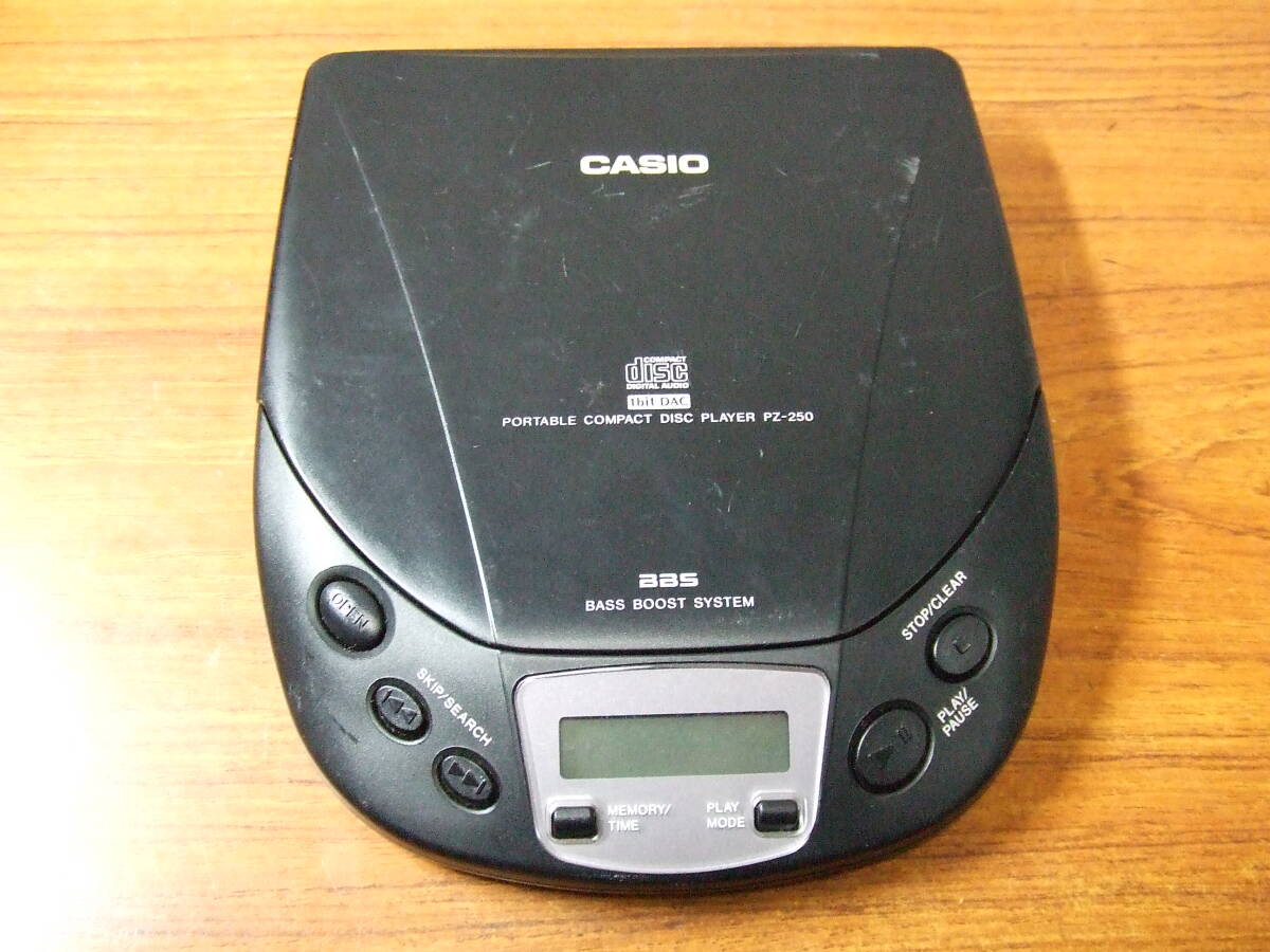 h864 CASIO/カシオ ポータブルCDプレーヤー PZ-250 本体 中古 再生OK 難あり /【Buyee】 Buyee ...