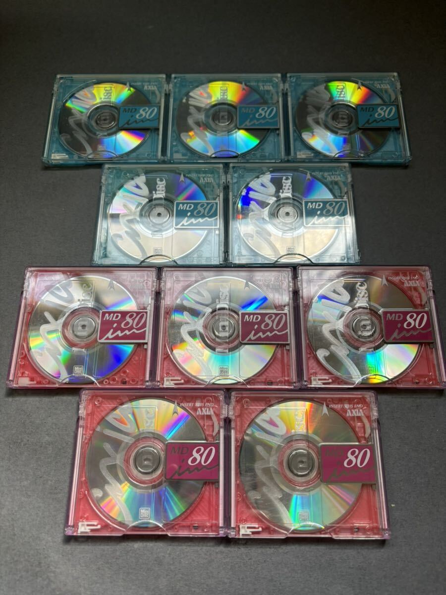MD ミニディスク minidisc 中古 初期化済 AXIA アクシア im 80 10枚セット /【Buyee】 Buyee ...