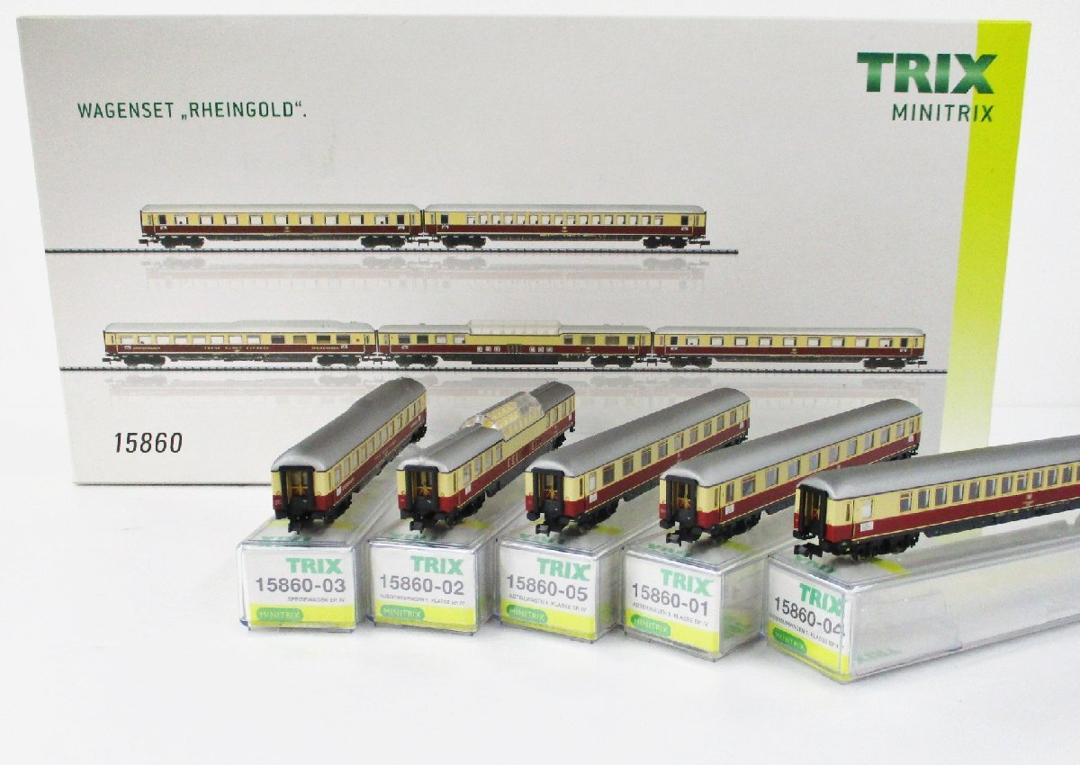 TRIX MINITRIX 15860 客車 5両セット【A'】ukn031013 /【Buyee】 Buyee - Japanese ...