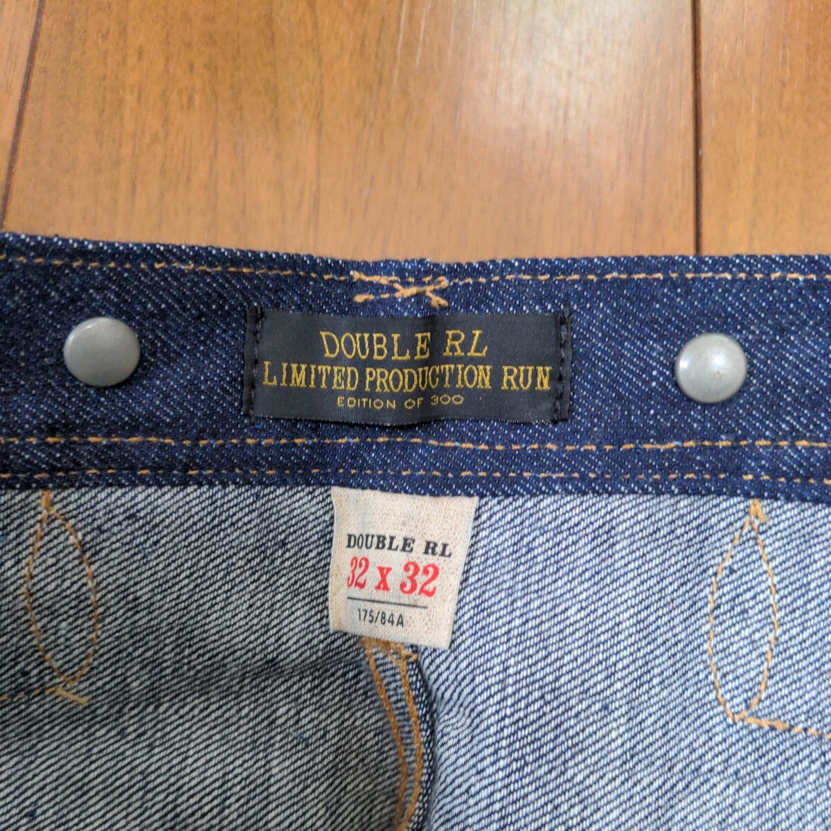 【レア! 限定新品】RRL Dove Frontier ドーブフロンティア リジッドデニムパンツ 炭鉱モデル 32x32 ジーンズ 検 ...