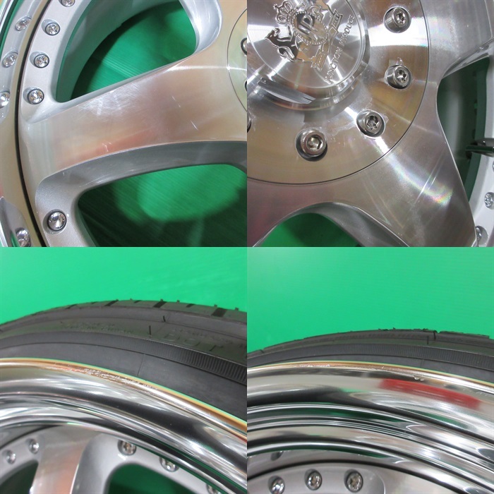 極上 JUNCTION PRODUCE SCARA 235/30R21 255/30R21 2021-2022年超バリ山夏タイヤ 90%-95 ...