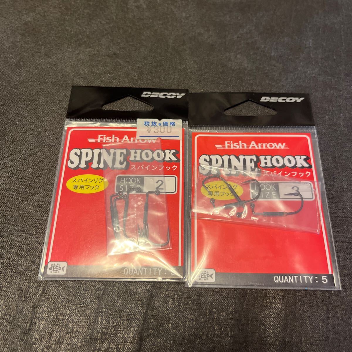 送料84円 フィッシュアロー スパインフック 2 4本 3 3本 計7本セット FISH ARROW SPINE HOOK フラッシュJ ホバスト /【Buyee】