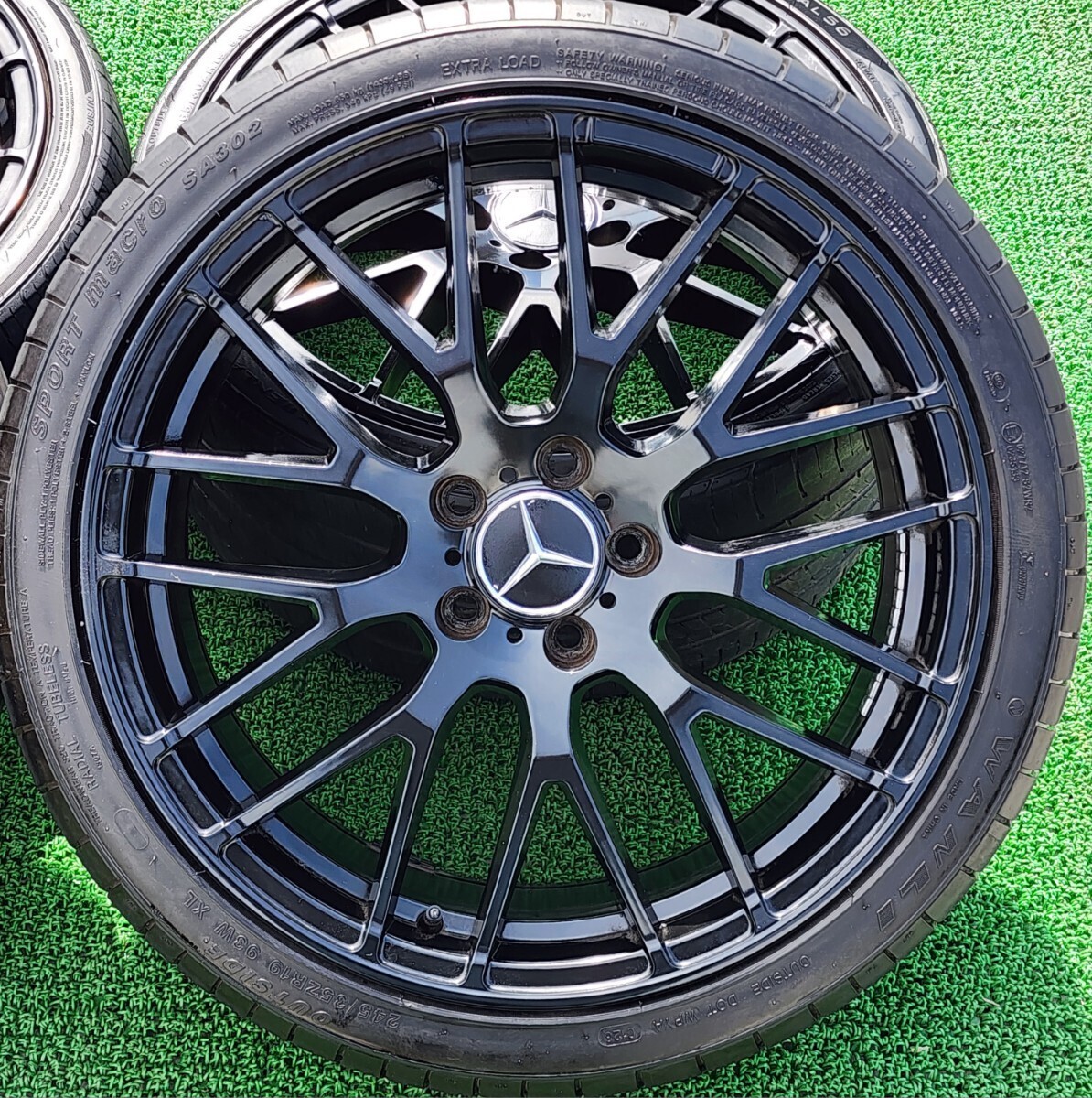 ★希少★AMG 19インチタイヤホイールセット!! PCD112/8.5j/9.5j/+45 タイヤ年式2022年/2023年 着払いになります。 /【Buyee】 Buyee ...