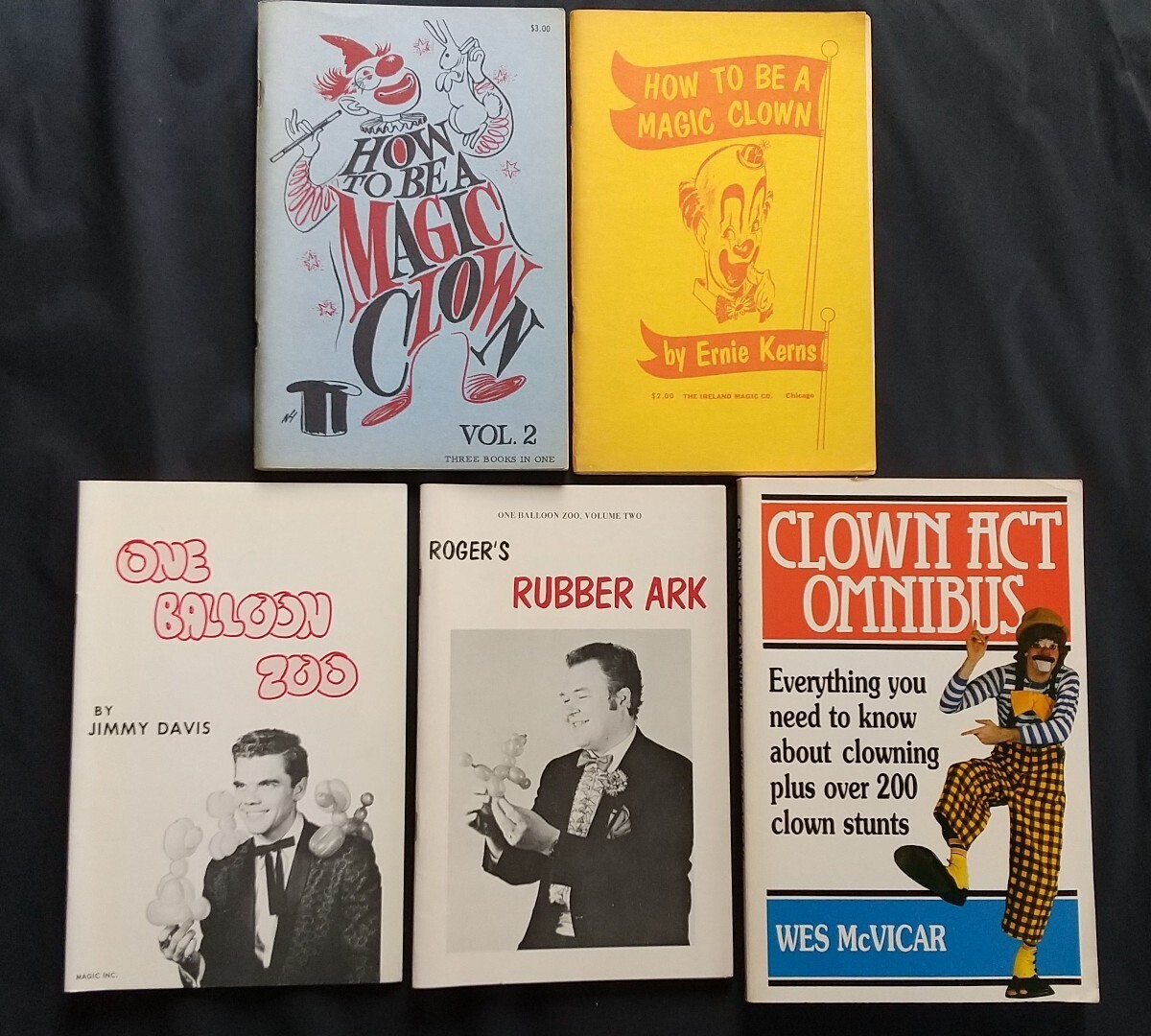 「How to be a Magic Clown Vol.1,2」他、クラウン関係の洋書 5冊 /【Buyee】 Buyee ...