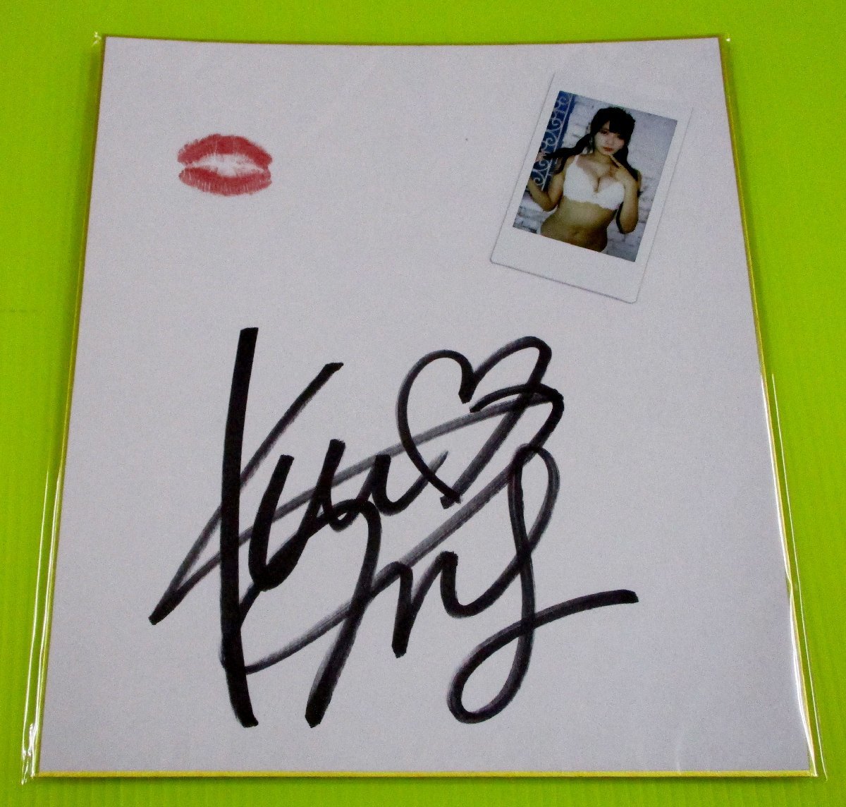 【桜井木穂Vol.3】生キス&直筆サイン＋水着チェキ付き色紙2 ファースト・トレーディングカード 発売イベント特典 /【Buyee】 Buyee - Japanese Proxy ...