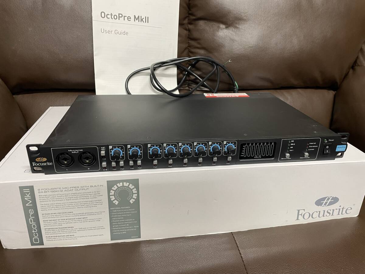 FOCUSRITE OctoPre MkII フォーカスライト 8chマイクプリアンプ 中古 /【Buyee】 Buyee ...