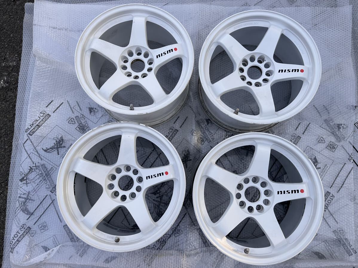 入手難 超希少 絶版 ニスモ NISMO LMGT4 LM-GT4 4本 17インチ 9J +22 5H 114.3 BNR32 BCNR33 ...