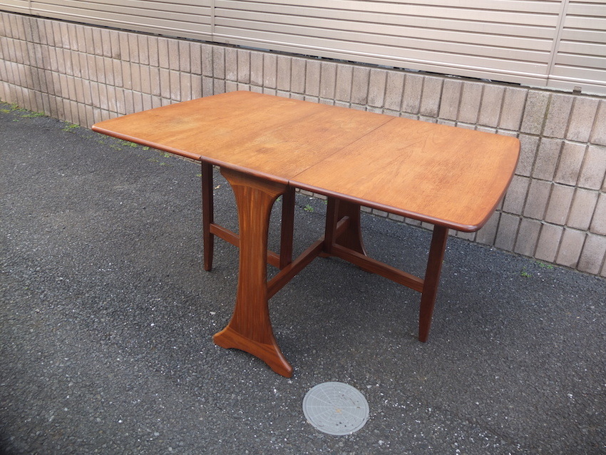 英国製 Vintage G-PLAN Fresco ドロップリーフゲートレッグテーブル バタフライテーブル チーク材 ミッドセンチュリー ビンテージ /【Buyee】 Buyee ...