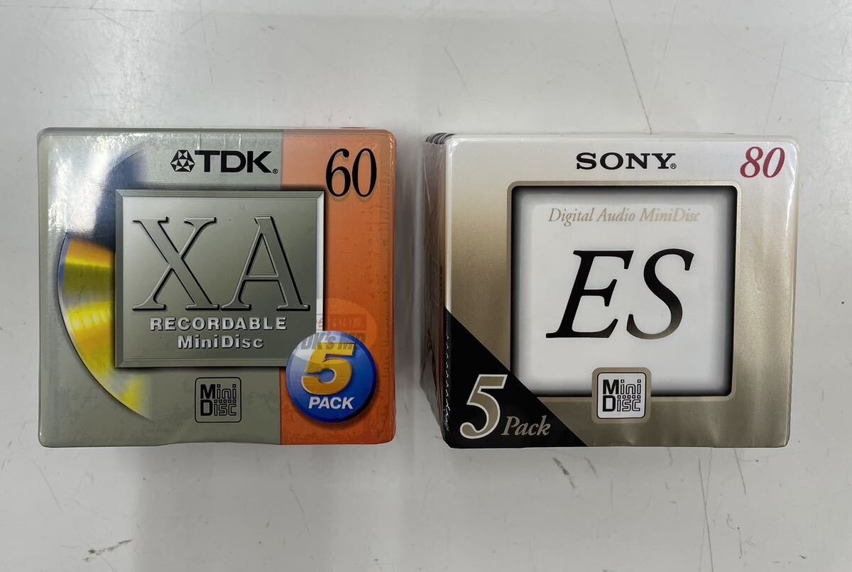 未開封品 録音用 MiniDisc ブランクMD SONY ES TDK XA 2セットまとめて /【Buyee】 Buyee ...
