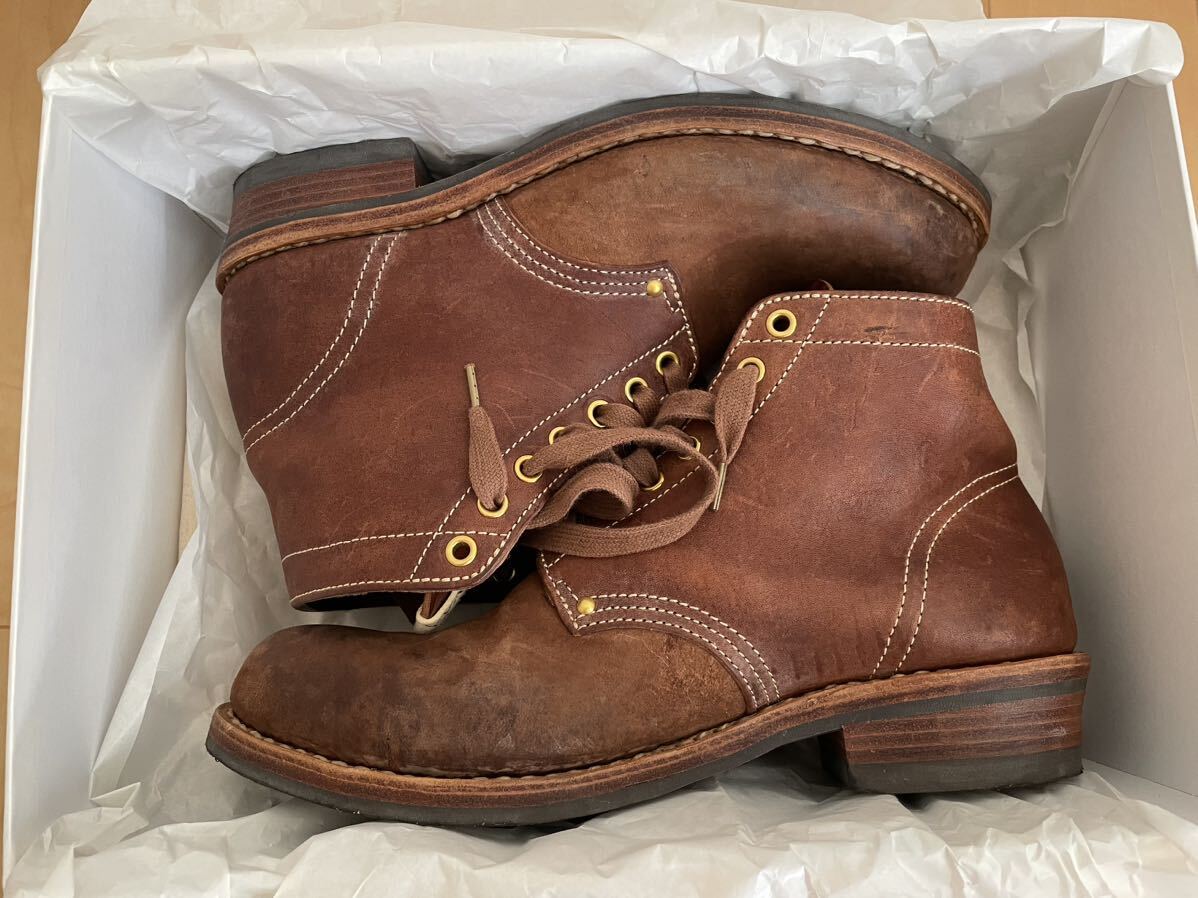 visvim BRIGADIER BOOTS-FOLK brown M10 FLUXUS泥染 藍染中村ヒロキICT FIL /【Buyee ...