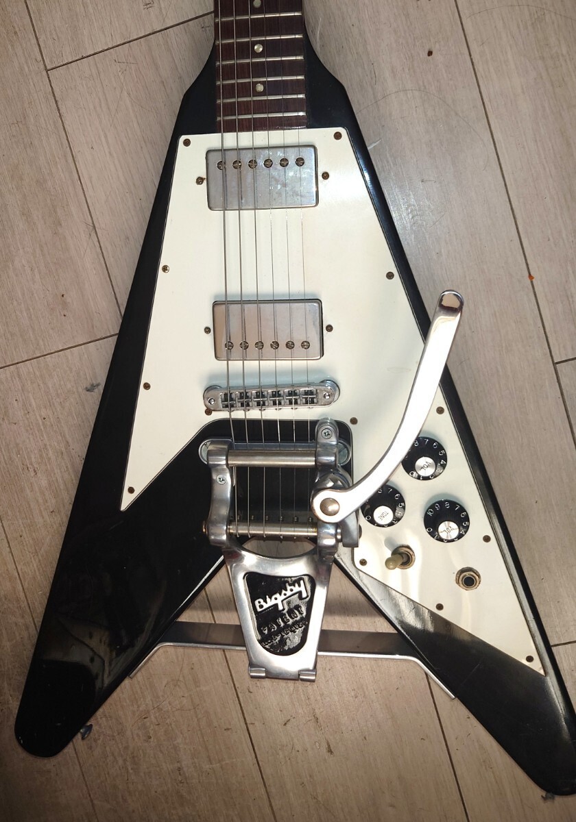 Gibson Flying V w/bigsby ヘッド改造あり /【Buyee】 Buyee - Japanese Proxy Service | Buy from Japan!