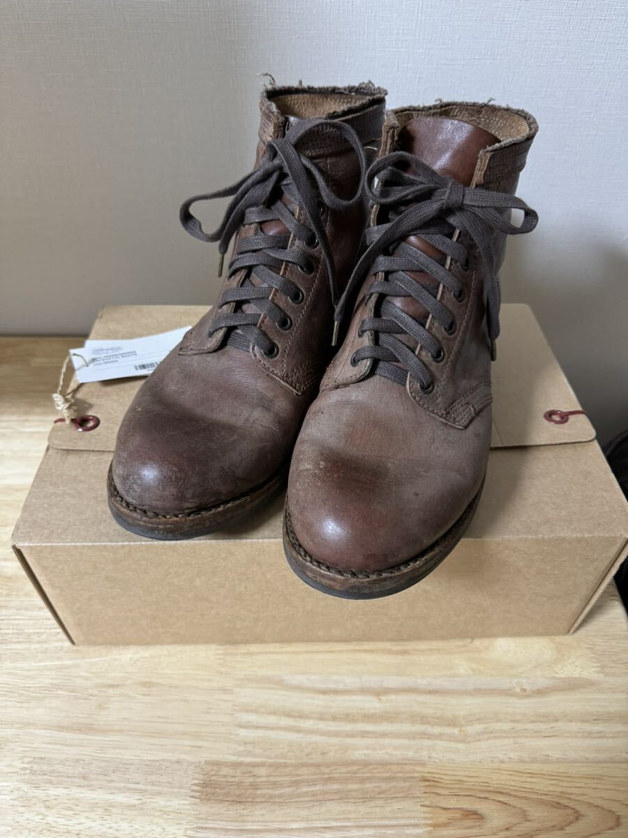 visvim ict lafayette boots m9.5 brown /【Buyee】