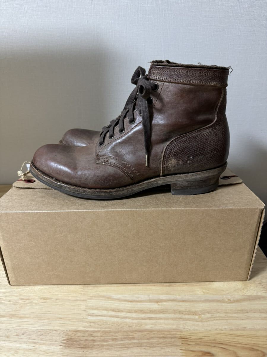 visvim ict lafayette boots m9.5 brown /【Buyee】