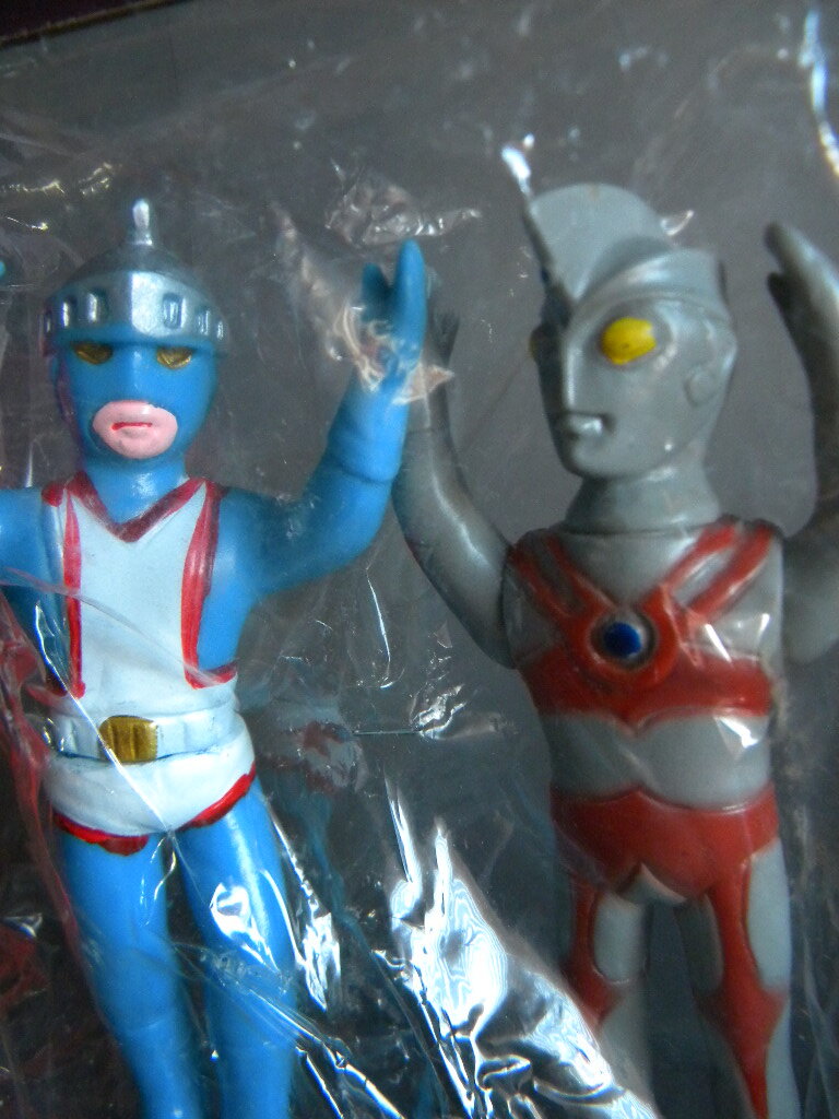 時物 ★★昭和40年代 sofvi ウルトラマンA シルバー仮面 !! ライオン丸 パチ TV特撮 MONSTER 東映レトロ ソフビ★★未使用デッドストック品 /【Buyee】 Buyee ...