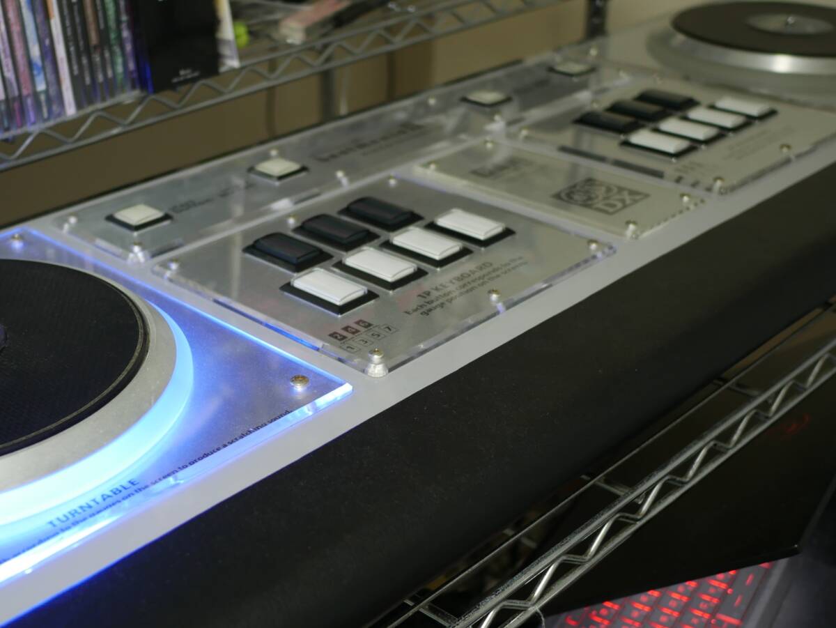 希少 beatmania IIDX アーケード コントローラー 動作確認済み DAO Real Edition Double RED BMS ...