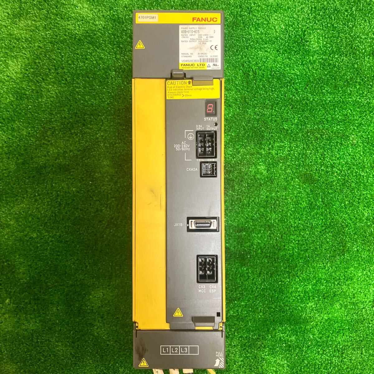 FANUC ファナック サーボアンプ AMPLIFIER モジュール POWER SUPPLY MODULE A06B-6110-H015 ...