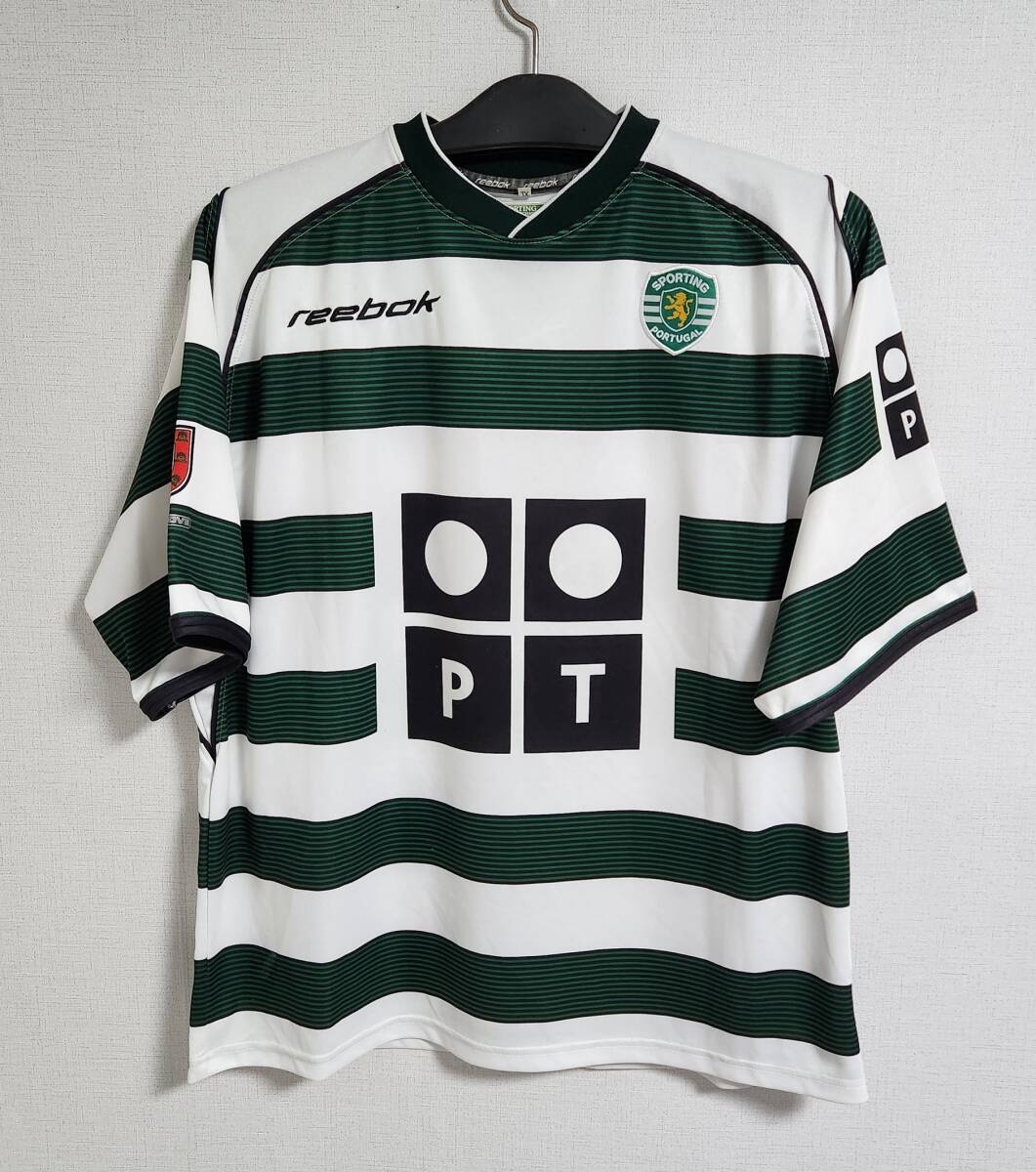 2002-03 スポルティング・リスボン SPORTING LISBON(H)#28 ロナウド Ronaldo 半袖 reebok XL /【Buyee】 Buyee - Japanese ...