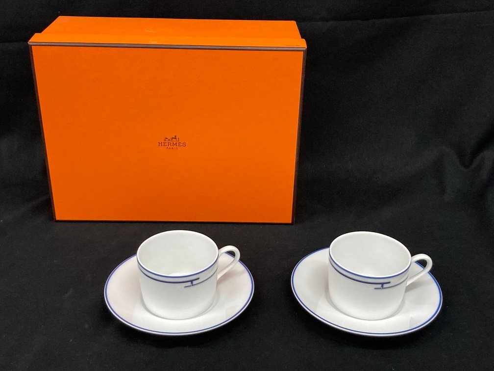 HERMES エルメス ティーカップセット 2脚 箱付き【CDAK8009】 /【Buyee】 Buyee - Japanese Proxy Service | Buy from Japan!