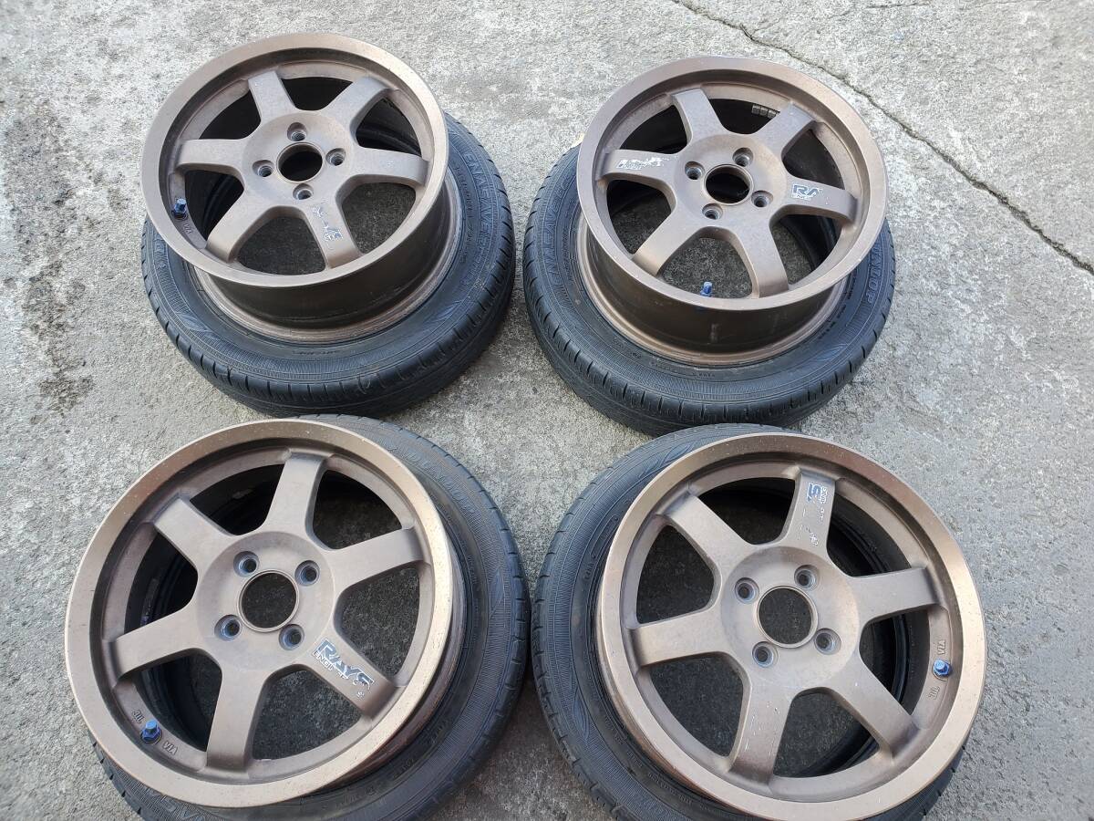 RAYS TE37 グラベル 15インチ 6J 4本 PCD100 GRAVEL /【Buyee】 Buyee - Japanese Proxy Service | Buy from Japan!