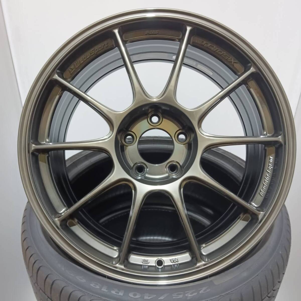 4本 1台分限り 新品 ウェッズスポーツ TC105X 8.5-18+32 5/114 EJチタン 倉庫保管 在庫処分特価 ホイール単品 個人宅可 配送先指定OK /【Buyee】 Buyee ...