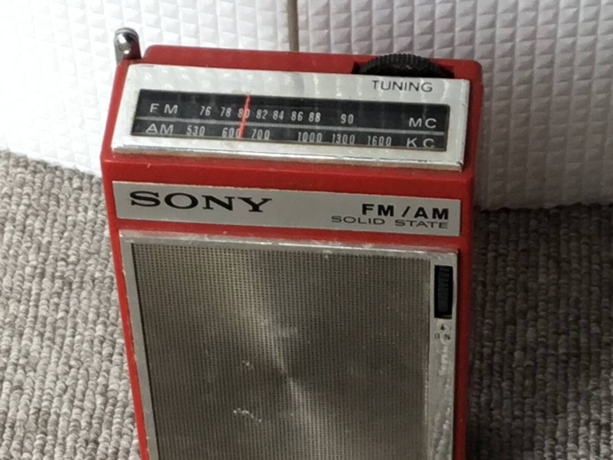 SONY ソニー AM／FMラジオ TFM−4200 アンティーク /【Buyee】 Buyee - Japanese Proxy ...