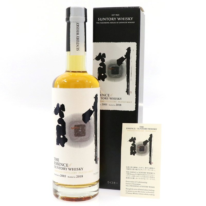 SUNTORY / サントリー ザ エッセンス オブ サントリー 山崎蒸溜所 2005-2018 ピーテッドモルト 500ml / 49% B /【Buyee】 Buyee ...
