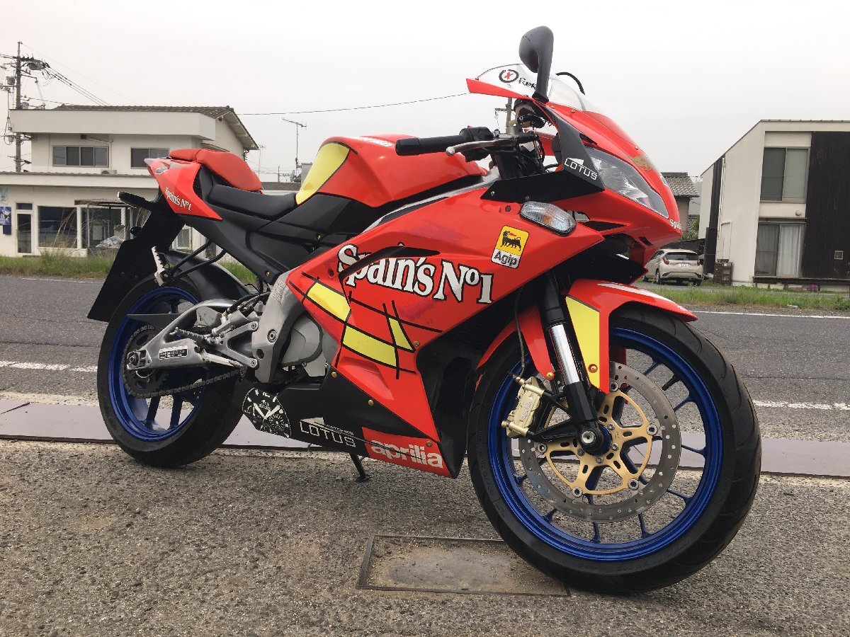 アプリリア RS125 06-08 PY型 フルパワー 28馬力 実働 書類付き 吹け上がり良好 ジェネリ チャンバー 通勤通学 カスタムにも /【Buyee】 Buyee ...