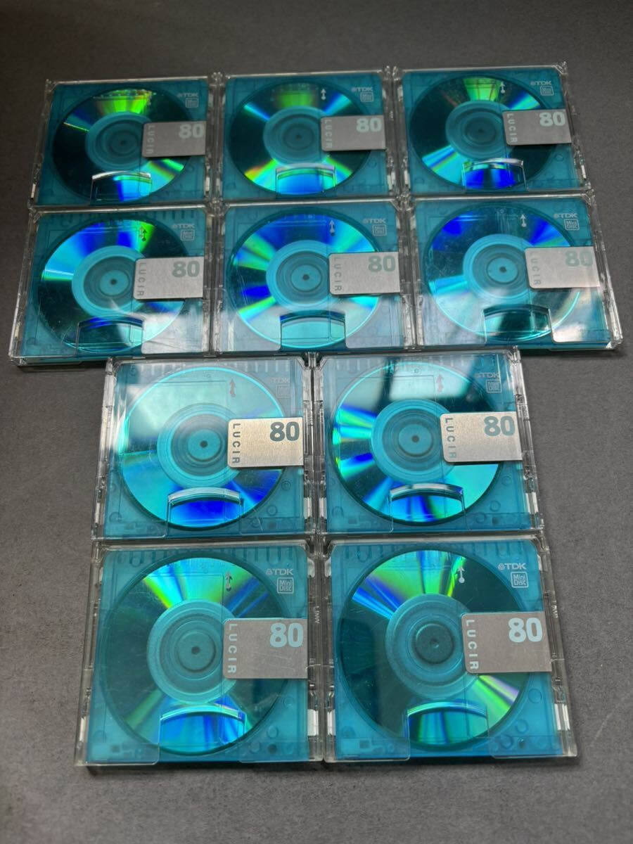MD ミニディスク minidisc 中古 初期化済 TDK LUCIR 80 ブルー 10枚セット /【Buyee】 Buyee ...