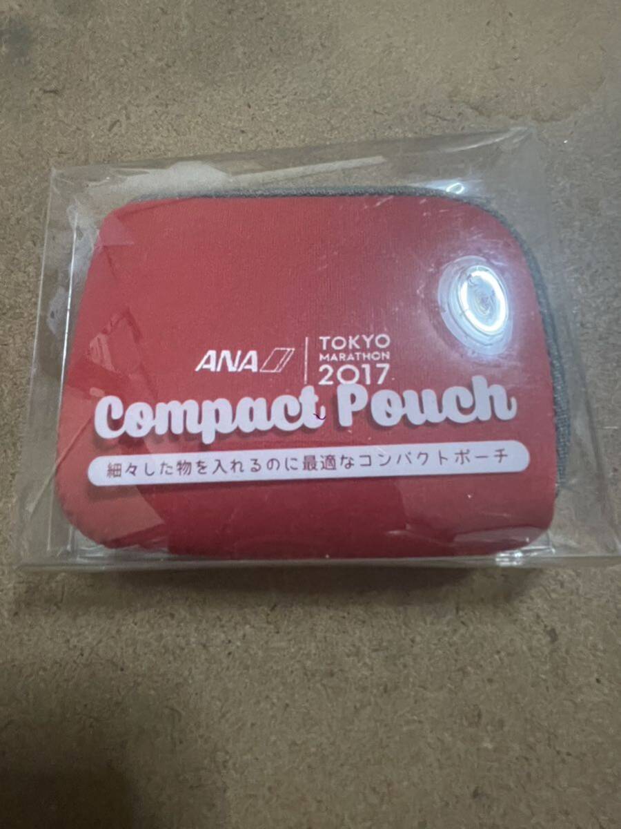 ANA 東京マラソン2017ロゴ入り コンパクトポーチ 赤 /【Buyee】 Buyee - Japanese Proxy Service | Buy from Japan!