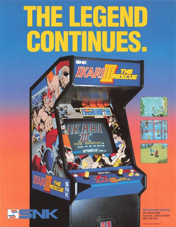 SNK 怒 IKARI III The Rescue アーケード チラシ カタログ パンフレット /【Buyee】 Buyee - Japanese Proxy Service | Buy ...