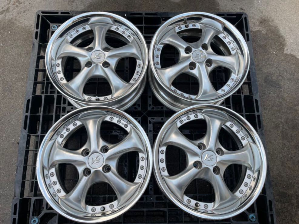 【希少！】WORK VS-KF 15インチ 6.5JJ OFF＋32 PCD100 - 4H アルミホイール 4セット /【Buyee】 Buyee - Japanese Proxy ...