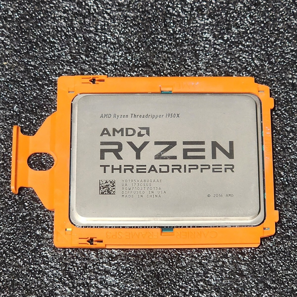 CPU AMD Ryzen Threadripper 1950X 3.4GHz 16コア32スレッド Socket TR4 PCパーツ 動作 ...