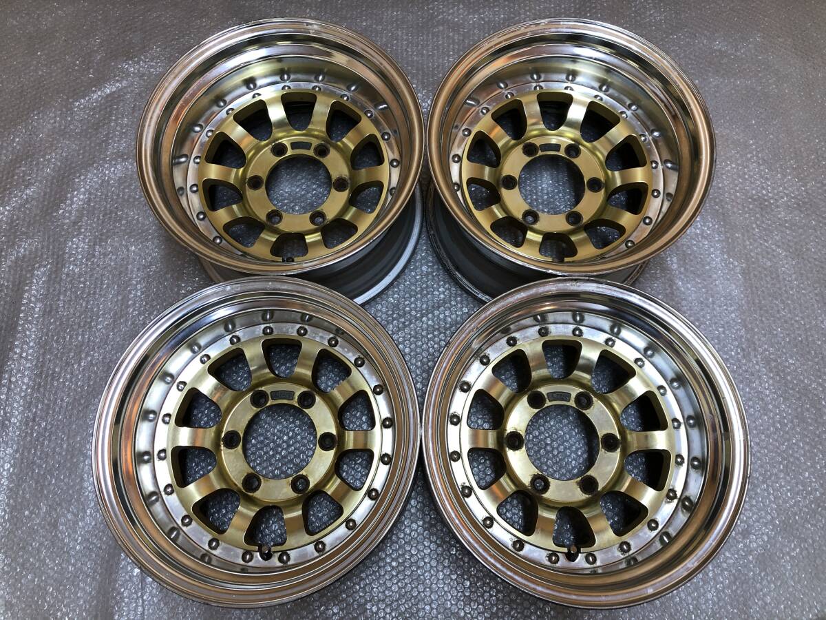 ☆絶版☆ WORK ワーク CRAG クラッグ 15インチ 8.5J アルミ ホイール 139.7 6H ハイラックス テラノ ランクル デリカ ハイエース /【Buyee】 Buyee ...