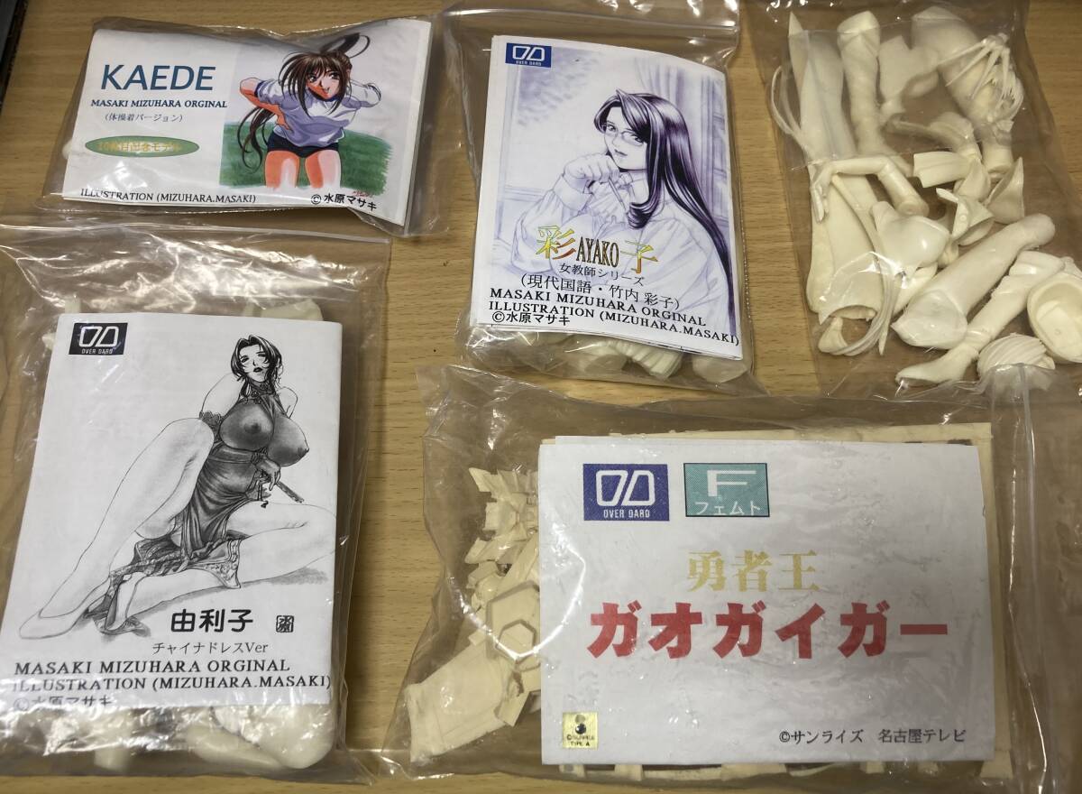 未組立 オーバーダード 5種セット ガレージキット 彩子 由利子 かえで シャドウ 佐藤弘 Wf 【buyee】 Buyee
