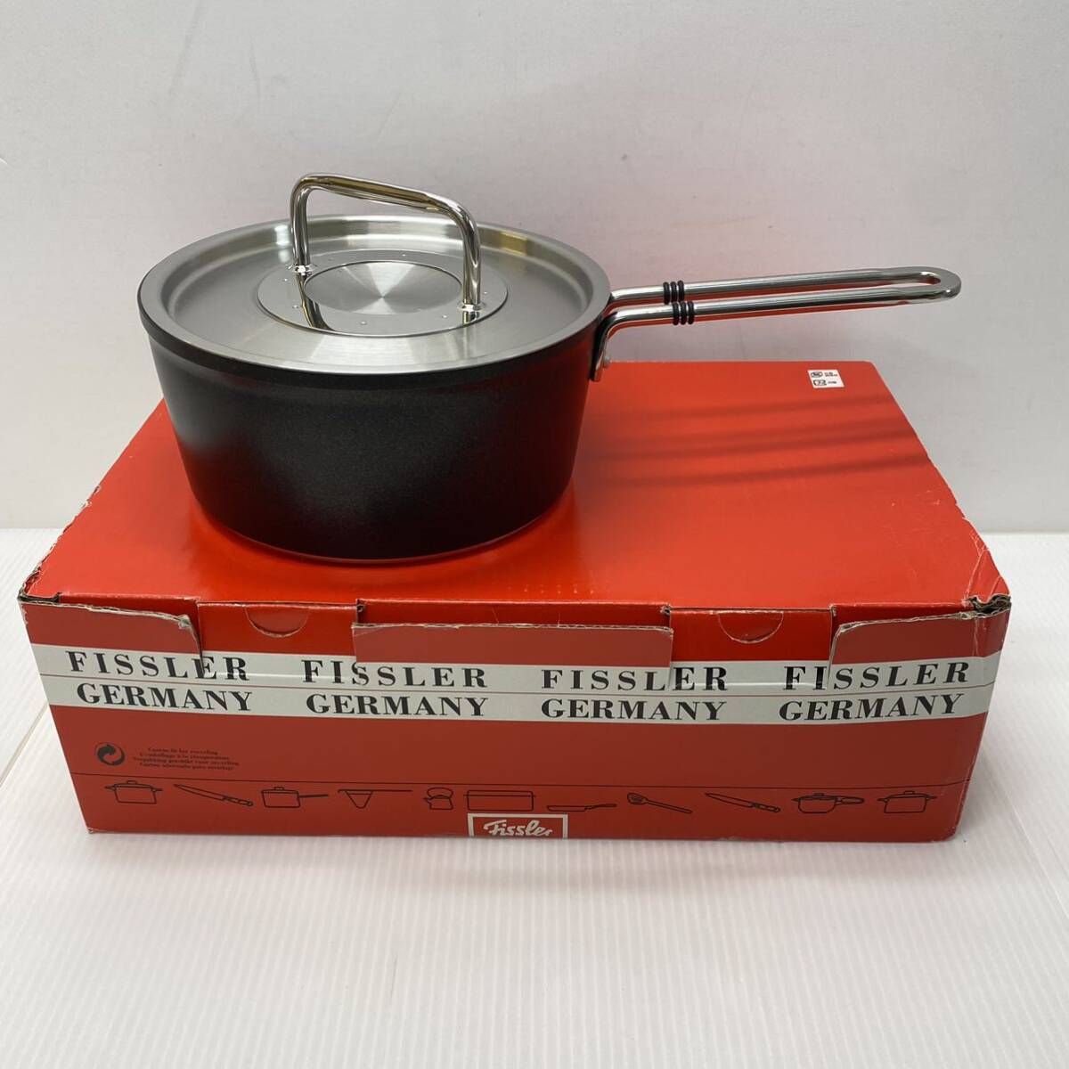 Fissler フィスラー ルノ ソースパン 18cm コーティング 片手鍋 蓋付き IH対応 調理器具 料理道具 未使用 /【Buyee ...