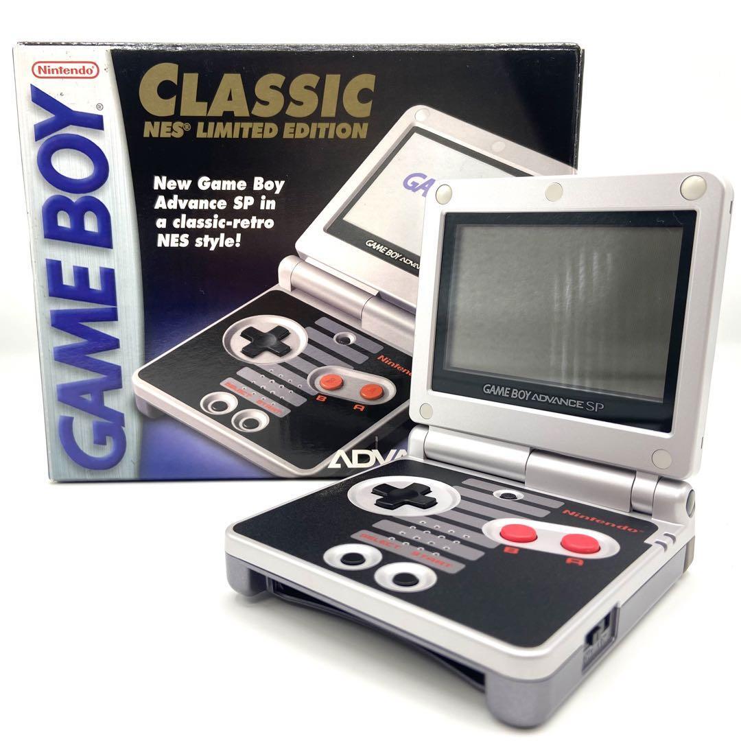 【幻の逸品】 北米版 ゲームボーイアドバンスSP クラシックNESエディション GAMEBOY ADVANCE SP Classic NES ...