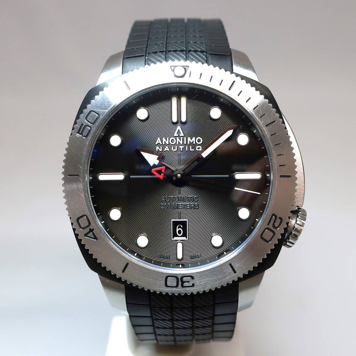 ANONIMO アノーニモ ナウティーロ AM-1001.06.001.A11 AM-1001 オートマティック 自動巻き メンズ時計 SS ...