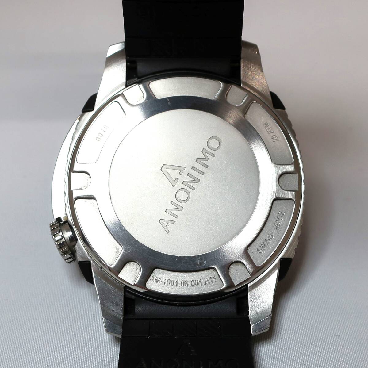 ANONIMO アノーニモ ナウティーロ AM-1001.06.001.A11 AM-1001 オートマティック 自動巻き メンズ時計 SS ...