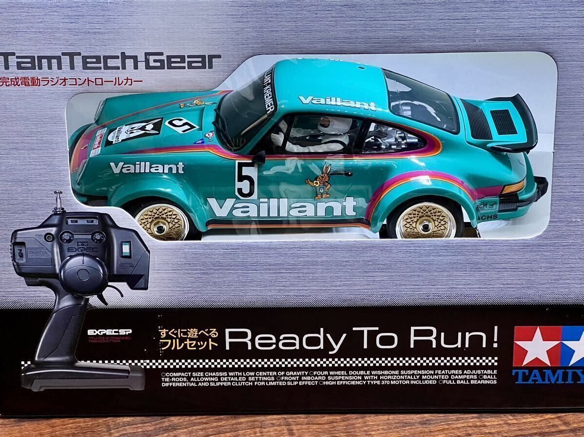 未使用 希少 TAMIYA タミヤ 1/12 RC ポルシェ ターボ RSR 934 Vaillant Kremer タムテックギア ラジコン フルセット 完成電動 電動RC /【Buyee ...